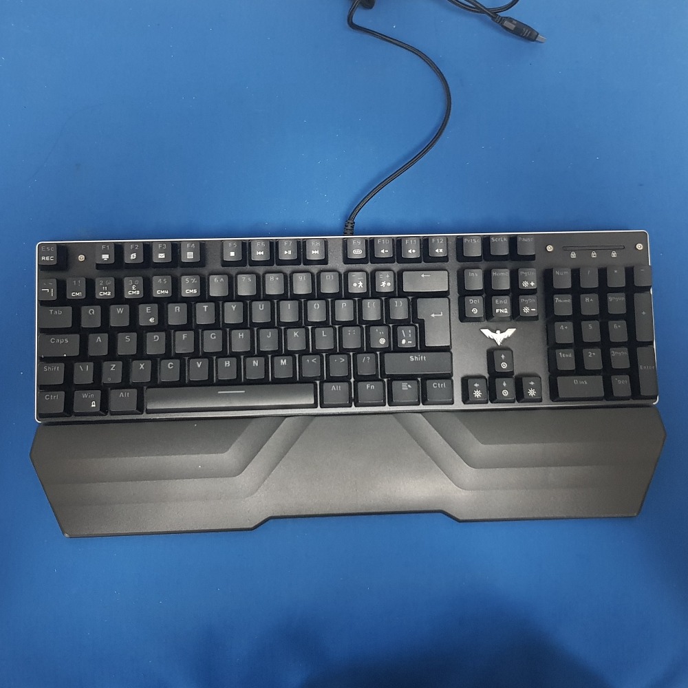 Like New HAVIT KB389L Mechanical Keyboard 104 Keys - Own4Less
